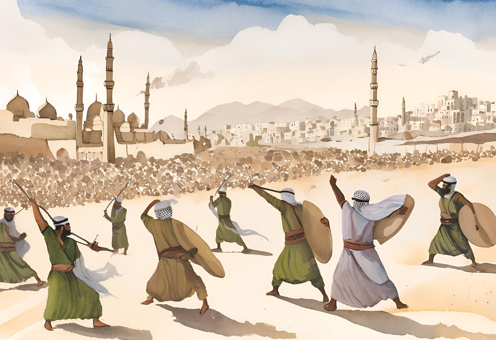 Menguak Sejarah Penyerangan Suku-Suku Arab terhadap Kota Madinah di ...